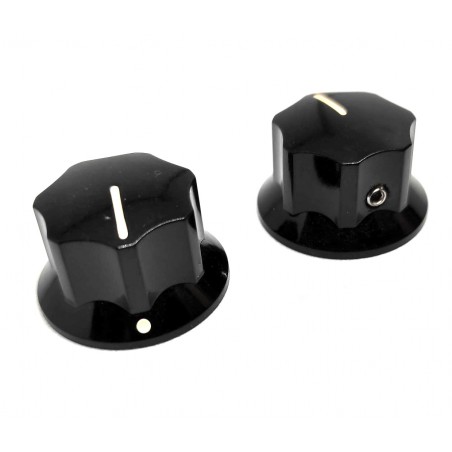 Fender® pure Vintage 1965 Jaguar® Skirted Knobs 001-9455-049