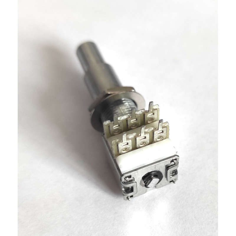 1 Audio Metric Solid Shaft Concentric taper Pot 2 x 250K