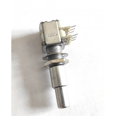 1 Audio Metric Solid Shaft Concentric taper Pot 2 x 250K