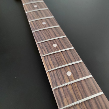 Strat style 22 frets Unfinished Roasted Mapple Neck, rosewood Paddle Neck