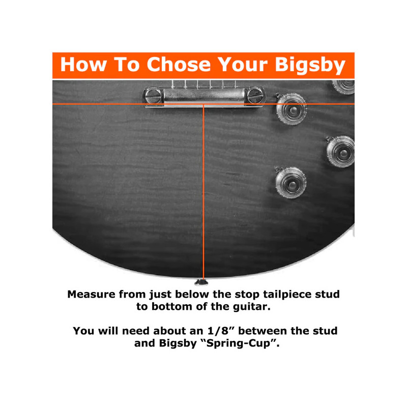 Stainless steel Down Tension Bar + Hinge Plate, TOWNER no drill adapter forBIGSBY