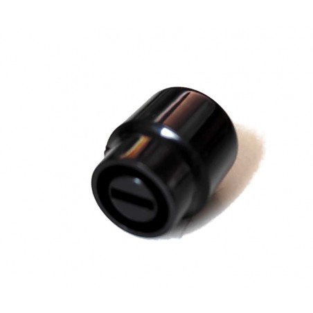 Bouton Rond Barrel Noir pour Selecteur Telecaster