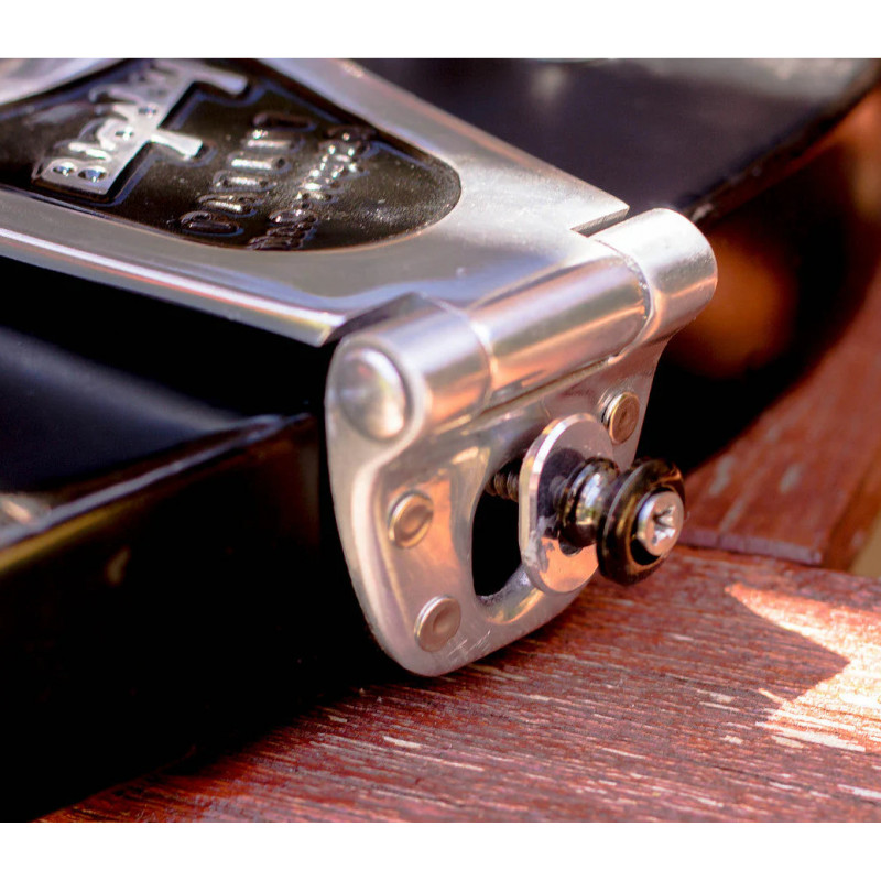 TOWNER Hinge Plate Adaptateur KIT Bigsby Aluminium avec vis 2 pouces