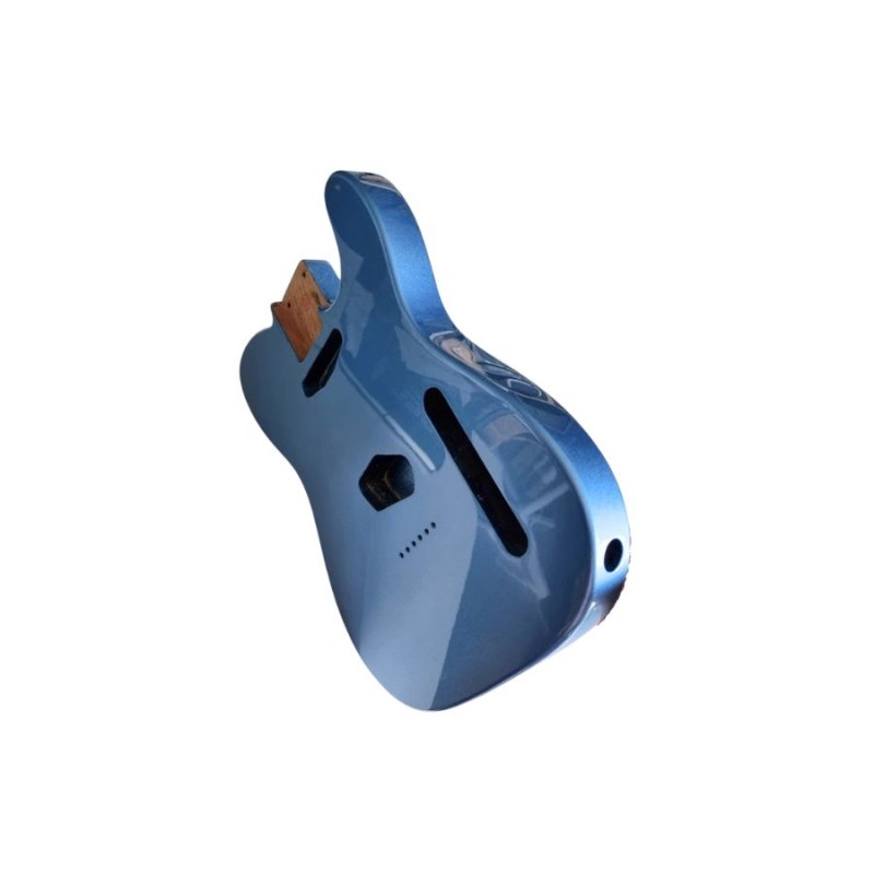 Corps Telecaster Metallic Blue, verni gloss