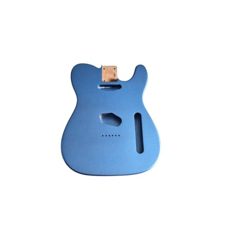 Corps Telecaster Metallic Blue, verni gloss
