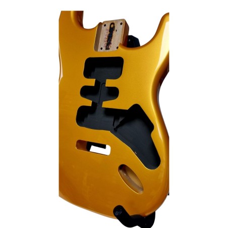 PRiMO Stratocaster Body, All Parts- Fire Mist