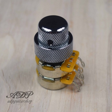 CTS 250K/500K A Double Pot + Concentric Chrome Knob