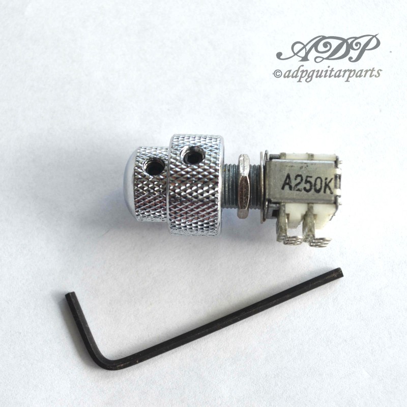 Alpha® Concentric Potentiometer 250 kohm chrome