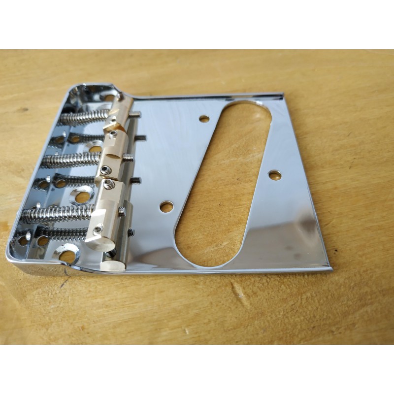 Telecaster CUT bridge 10.8mm brass saddle