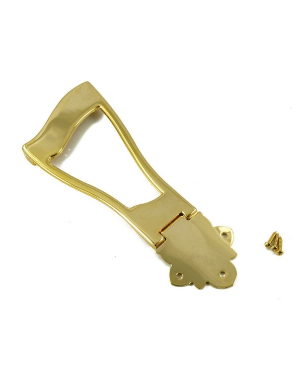 Harp Fancy Gold tailpiece for Jazz Archtop guitar