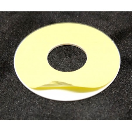 White Gibson Les Paul Rhythm/Treble Ring sticker Toggle Switch Plate LP ...