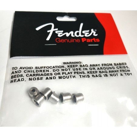 6 Fender String Ferrules for Telecaster Though Body 099-4918-000